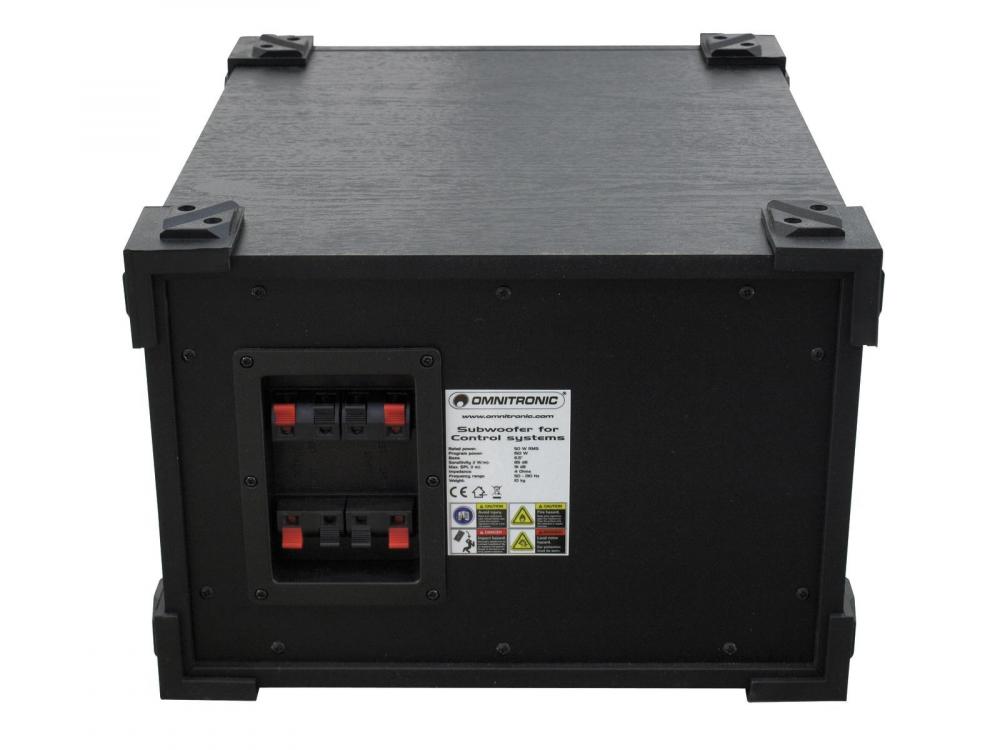 product details: OMNITRONIC Subwoofer for Control Systems